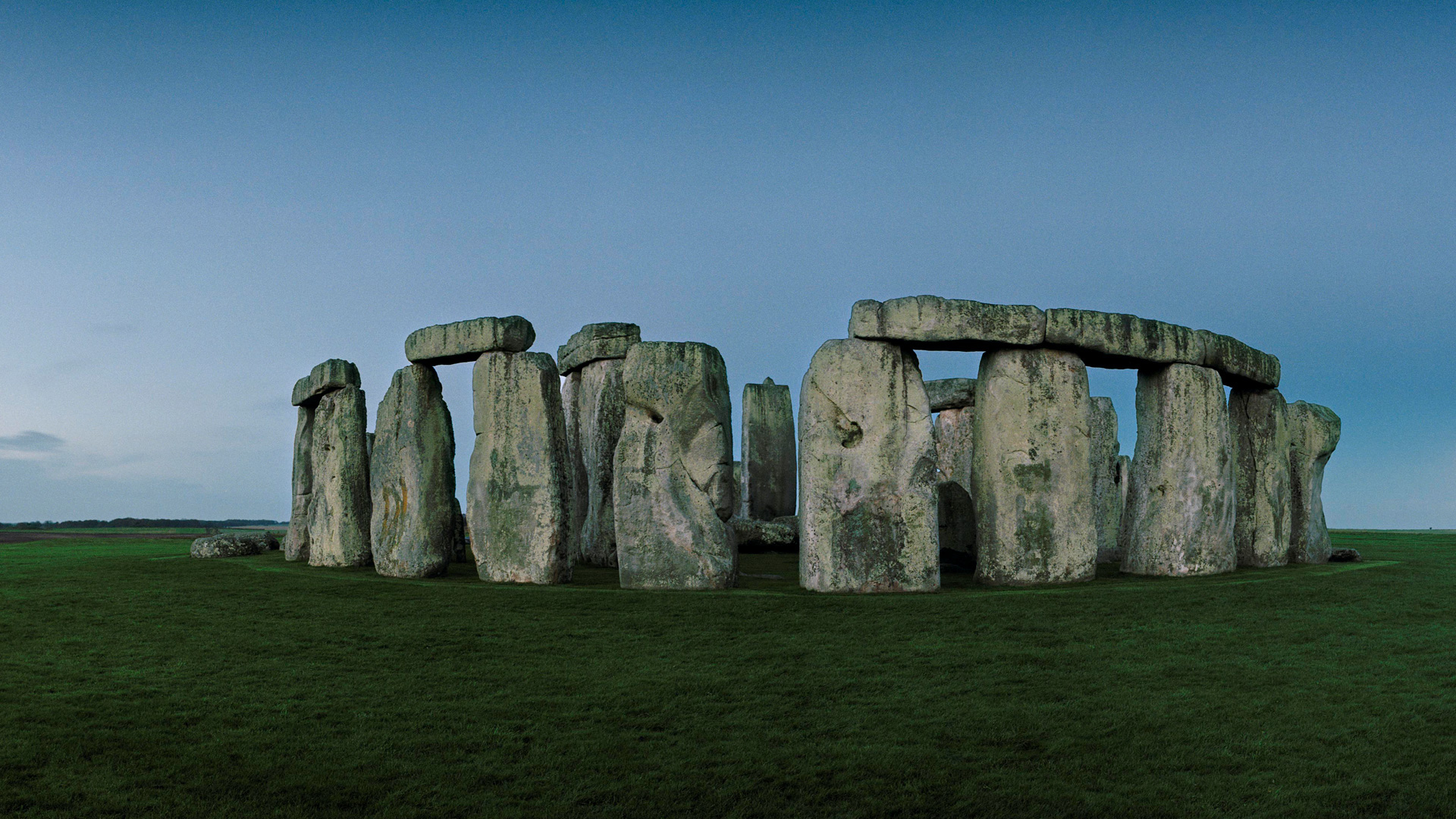 Stonehenge, England; the most celebrated prehistoric monument in the ...